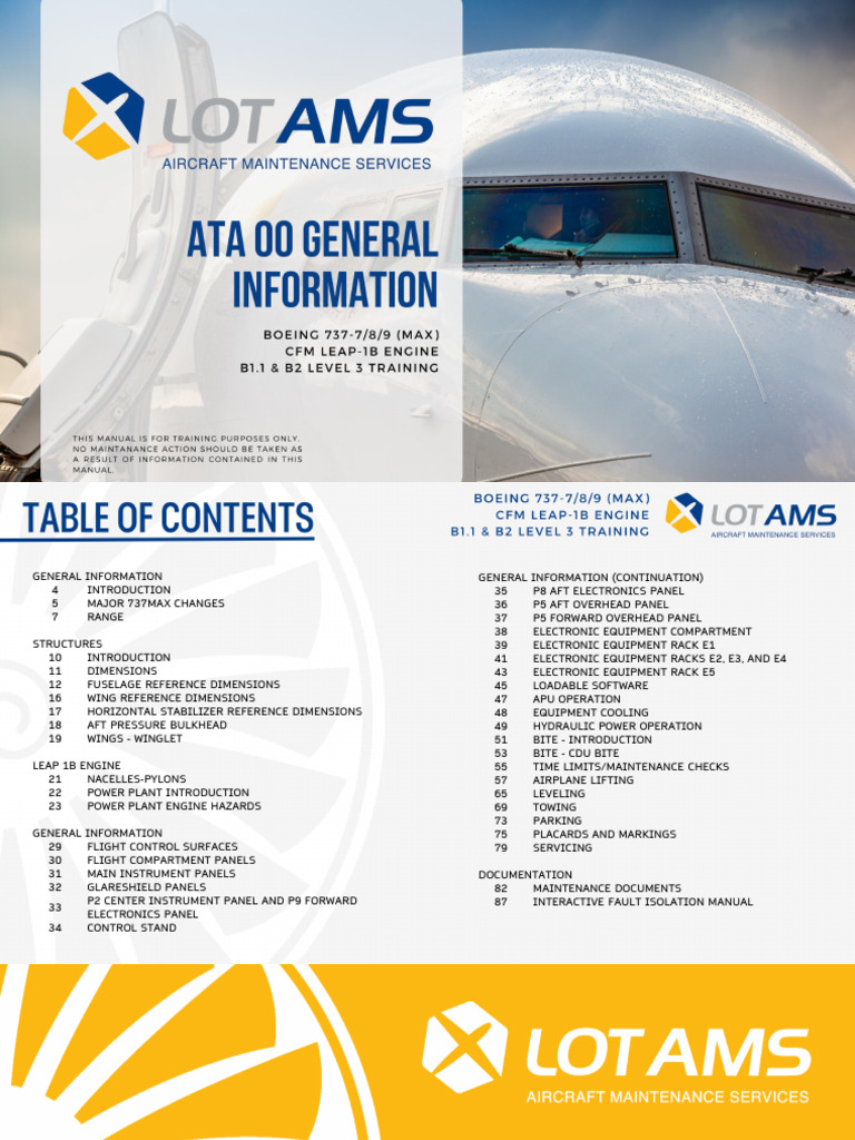 Boeing 737 MAX Technical Overview | PDF | Flight Control Surfaces ...