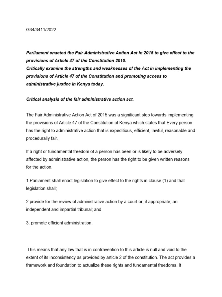 Administrative Law Assignment | Download Free PDF | Judicial Review | Administrative Law