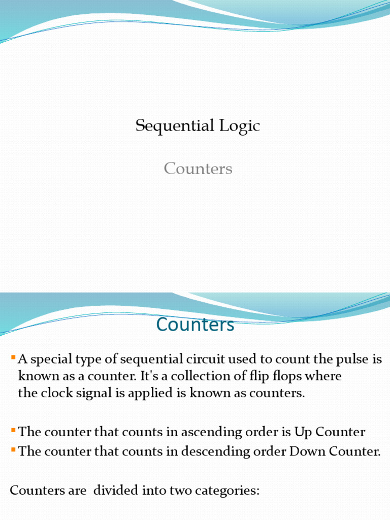 8. Counters | PDF | Electronic Design | Digital Technology