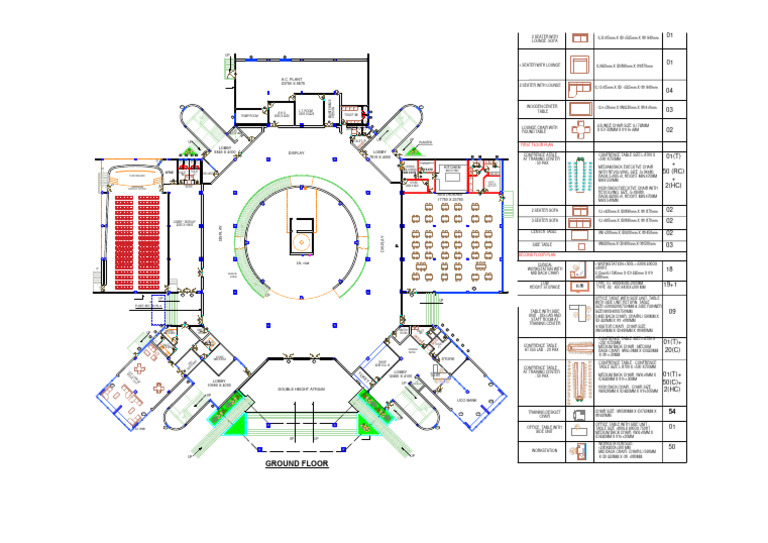 Cubical Workstation and Furniture Layout | PDF