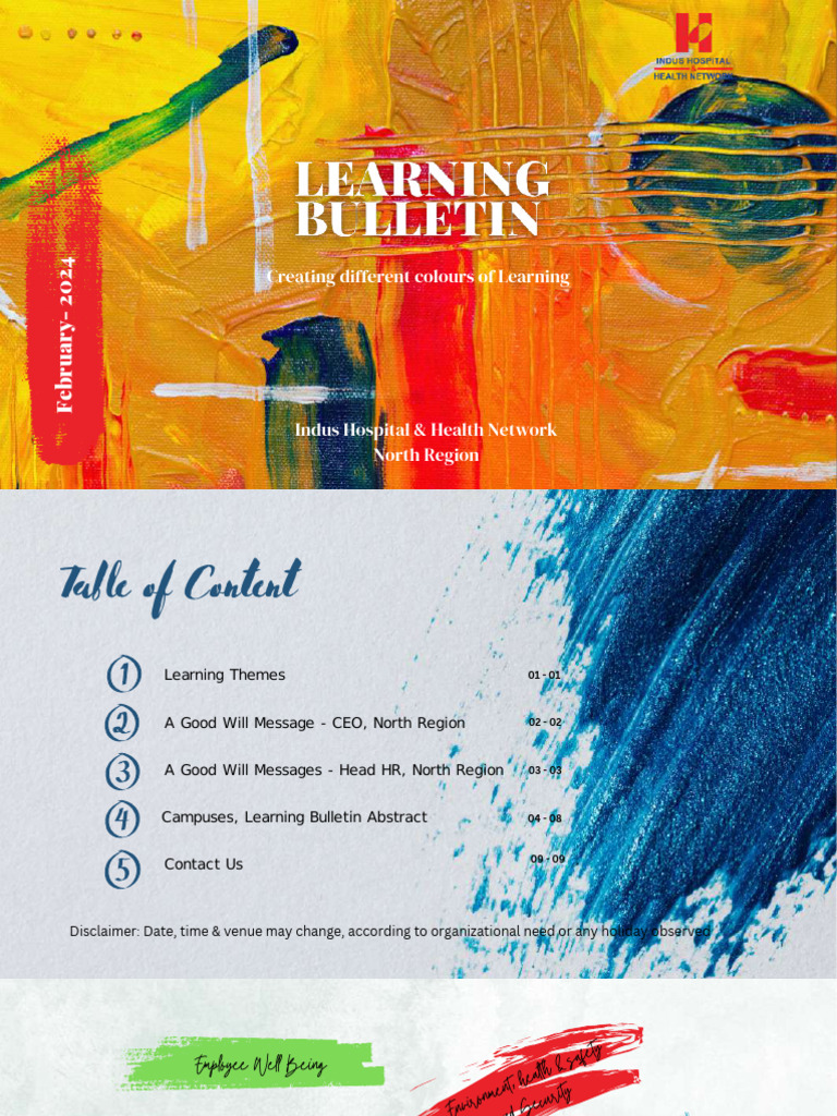 Learning Bulletin Feb-2024 | PDF