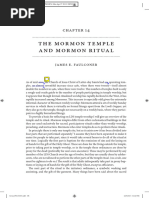 1982 Mormon Temple Initiatory & Endowment Ceremony Script | PDF