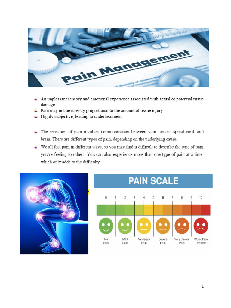 Pain Management | PDF | Pain | Peripheral Neuropathy