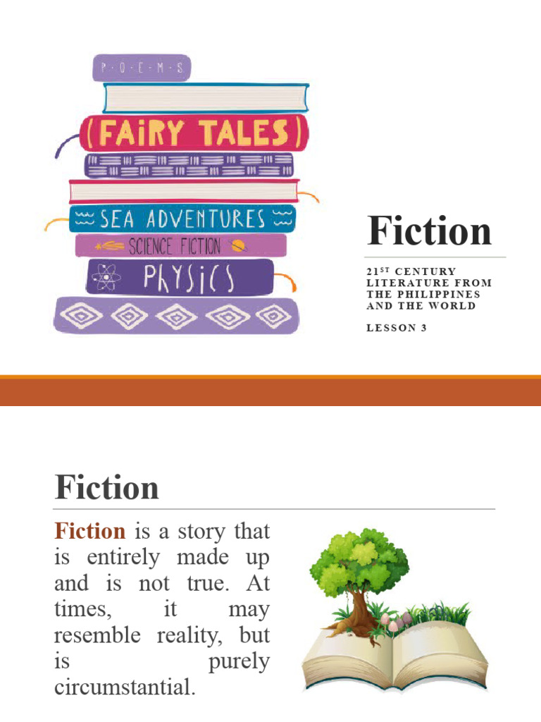 21st Century Lit - Lesson 3 - Fiction | PDF | Plot (Narrative) | Irony