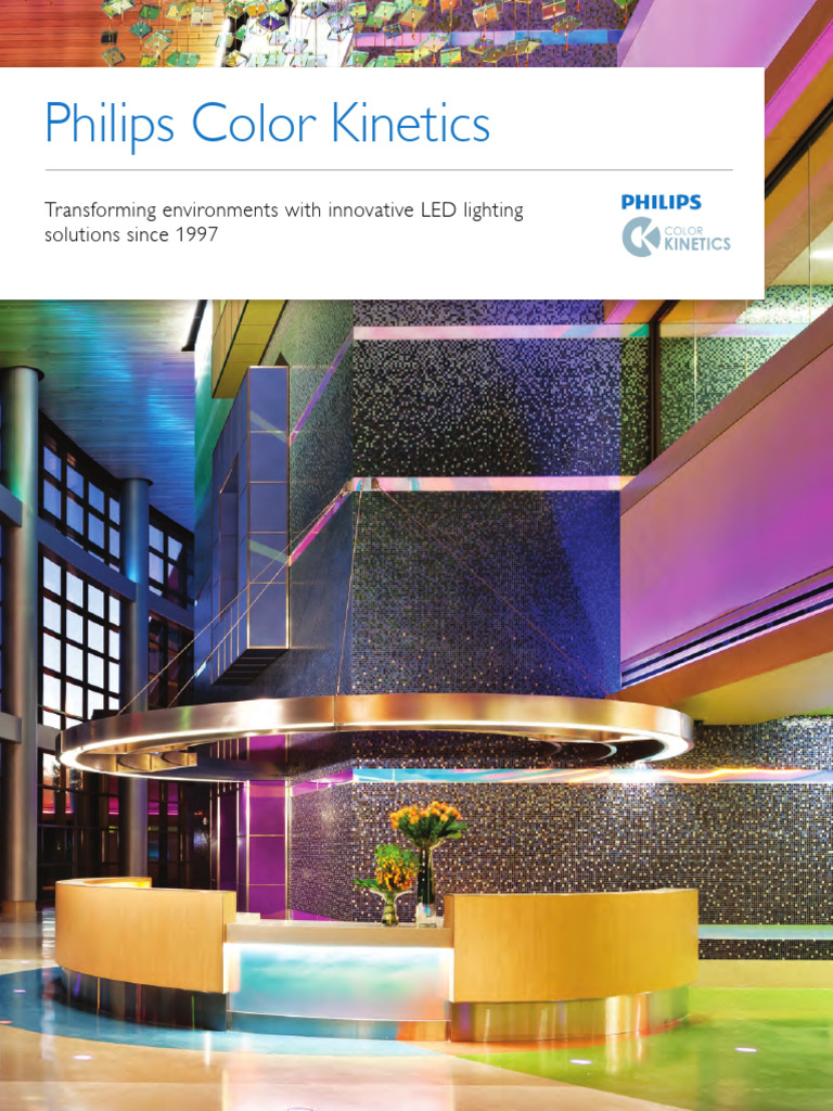 Philips Color Kinetics | PDF | Lighting | Light Emitting Diode