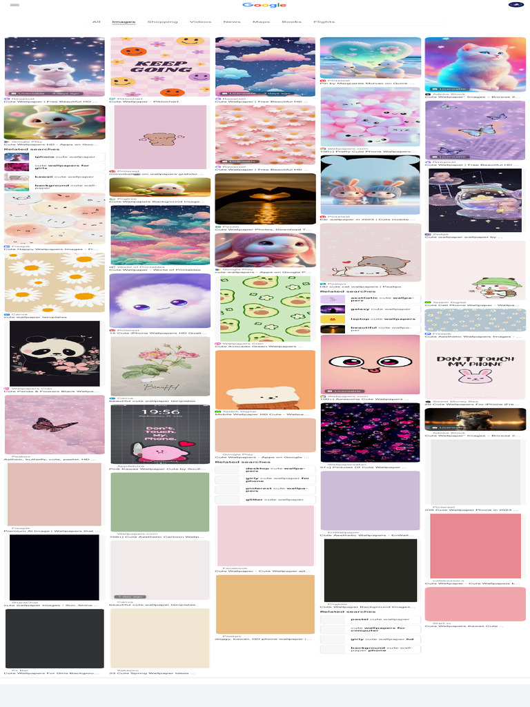 Cute Wallpaper - Google Search | PDF | Google Play | Smart Devices