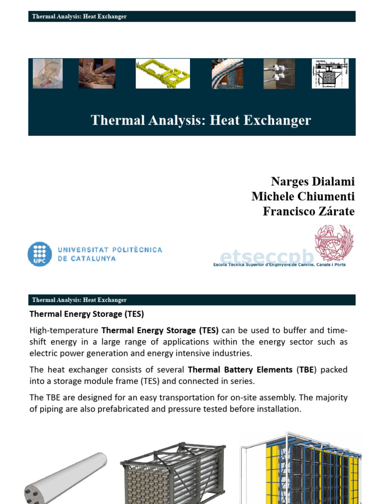 FEM - (P3) Assignment-HeatExchanger | PDF | Heat Exchanger | Heat