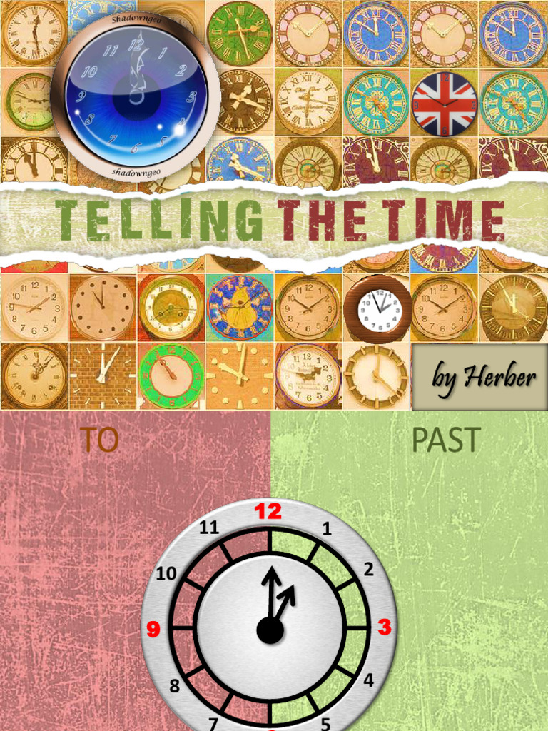 Telling The Time Flashcards Fun Activities Games Games - 65985 | PDF
