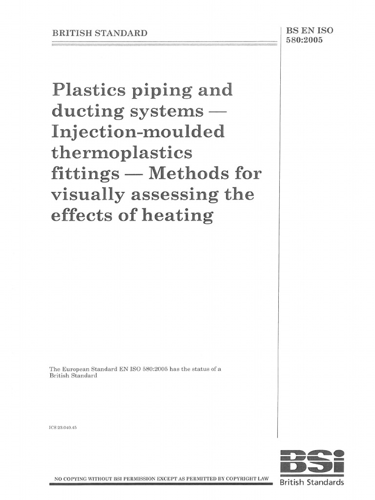 BS en Iso 580-05 | PDF