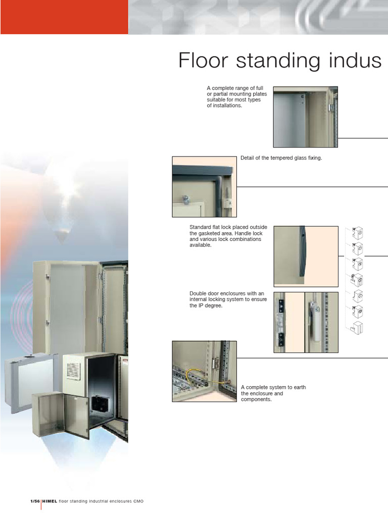HIMEL CMO Enclosures (Floor Standing) | PDF | Door