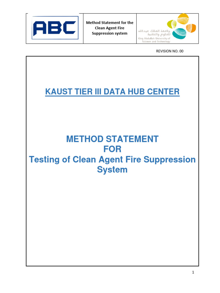 MOS for Clean Agent Fire Suppression System | PDF | Pipe (Fluid Conveyance) | Specification ...