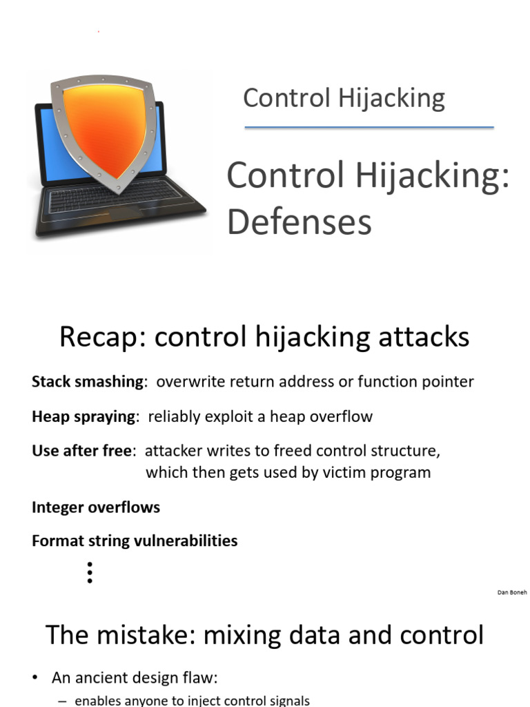 02a CTRL Hijacking Buffer | PDF | Computer Science | Software Engineering