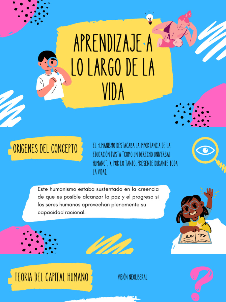 Aprendizaje A Lo Largo de La Vida | PDF