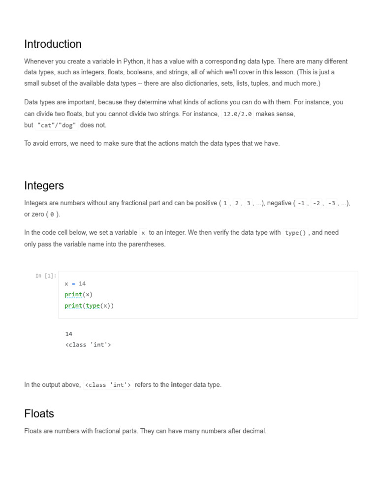 3 Data Types | PDF | Data Type | Boolean Data Type 3 Data Types | PDF | Data Type | Boolean Data Type