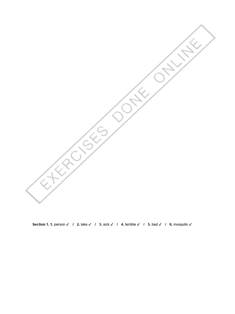 To The Top 4 - English Course Lesson 6 - Exercises | PDF