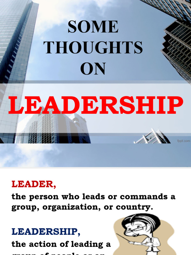 Key Elements of Effective Leadership | PDF | Leadership | Awareness