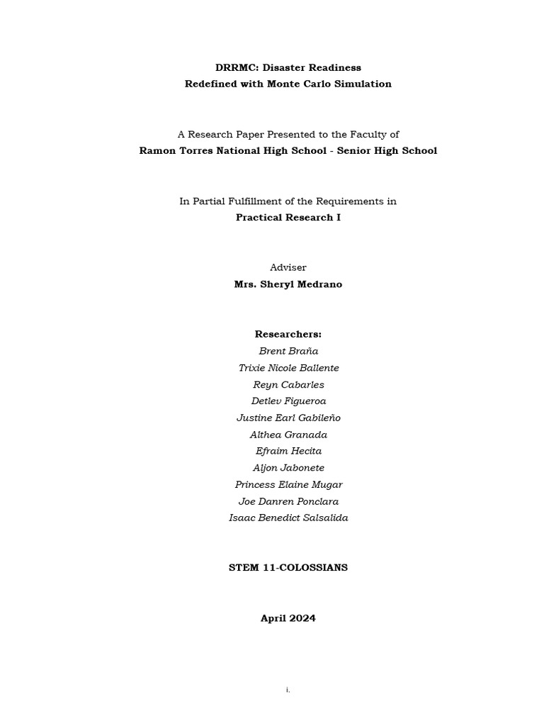 DRRMC Chapter 1 2 | PDF | Tropical Cyclones | Precipitation