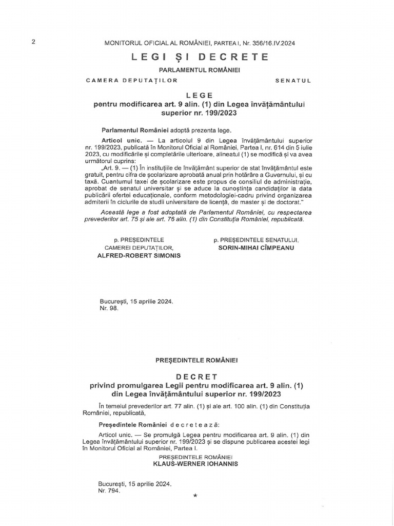 Legea 98 2024 PDF