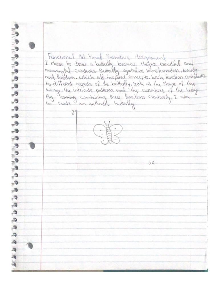 Summative Art Function Rough Drawing | PDF
