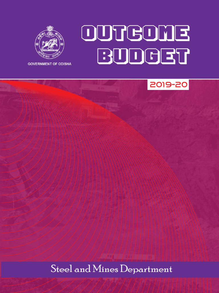 i3MS VTS in Odisha's Outcome Budget 2019-20 | PDF | Mining