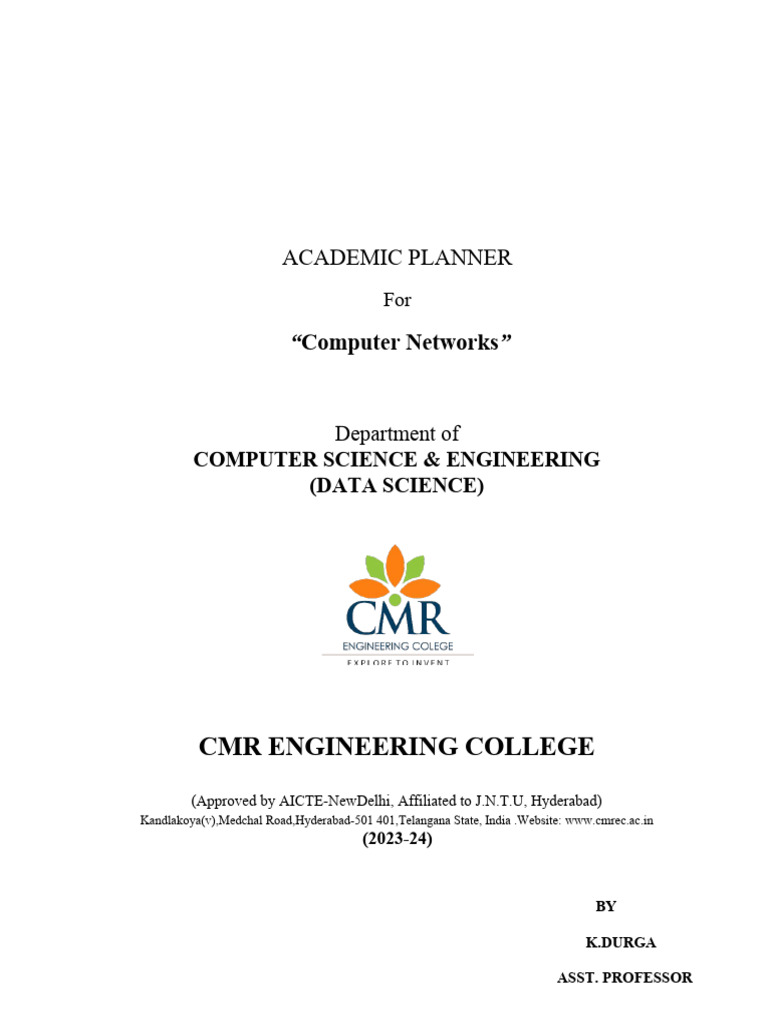 CN AP | PDF | Computer Network | Internet Protocol Suite