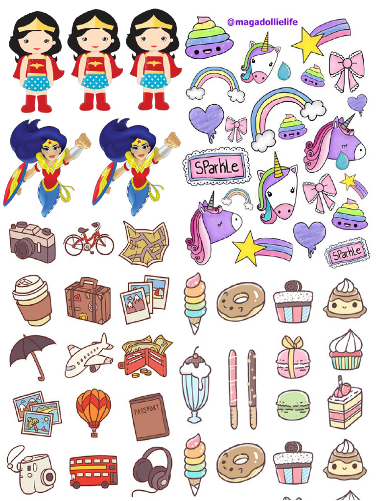 Sticker 1 Template | PDF