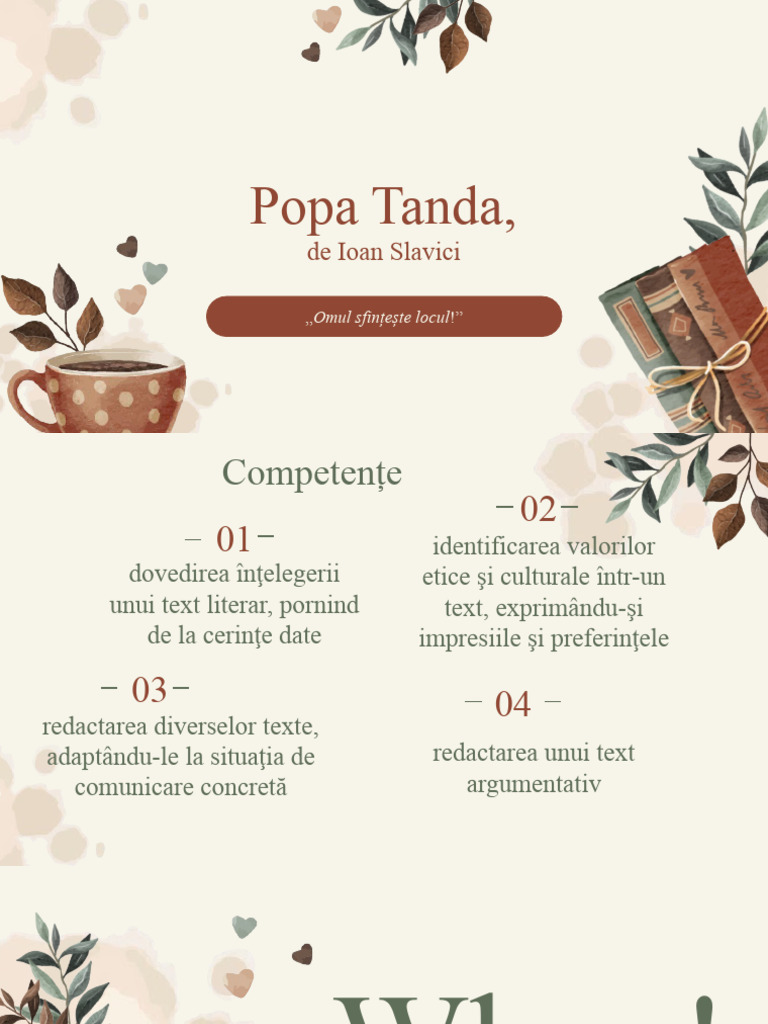 Popa Tanda de Ioan Slavici | PDF