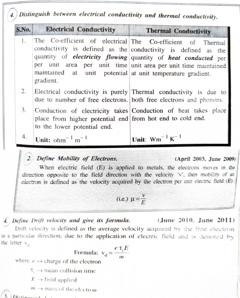 Phy CIA 2m | PDF | Semiconductors | Electrical Resistivity And Conductivity