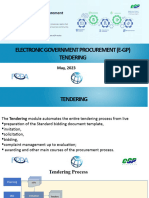 E-GP System User Manual - Procuring Entity User | PDF | Button ...