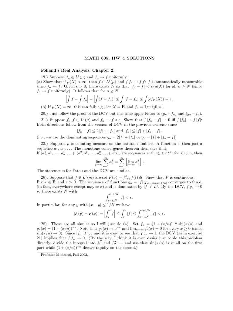 56 Answer Key | PDF | Mathematical Analysis | Mathematics