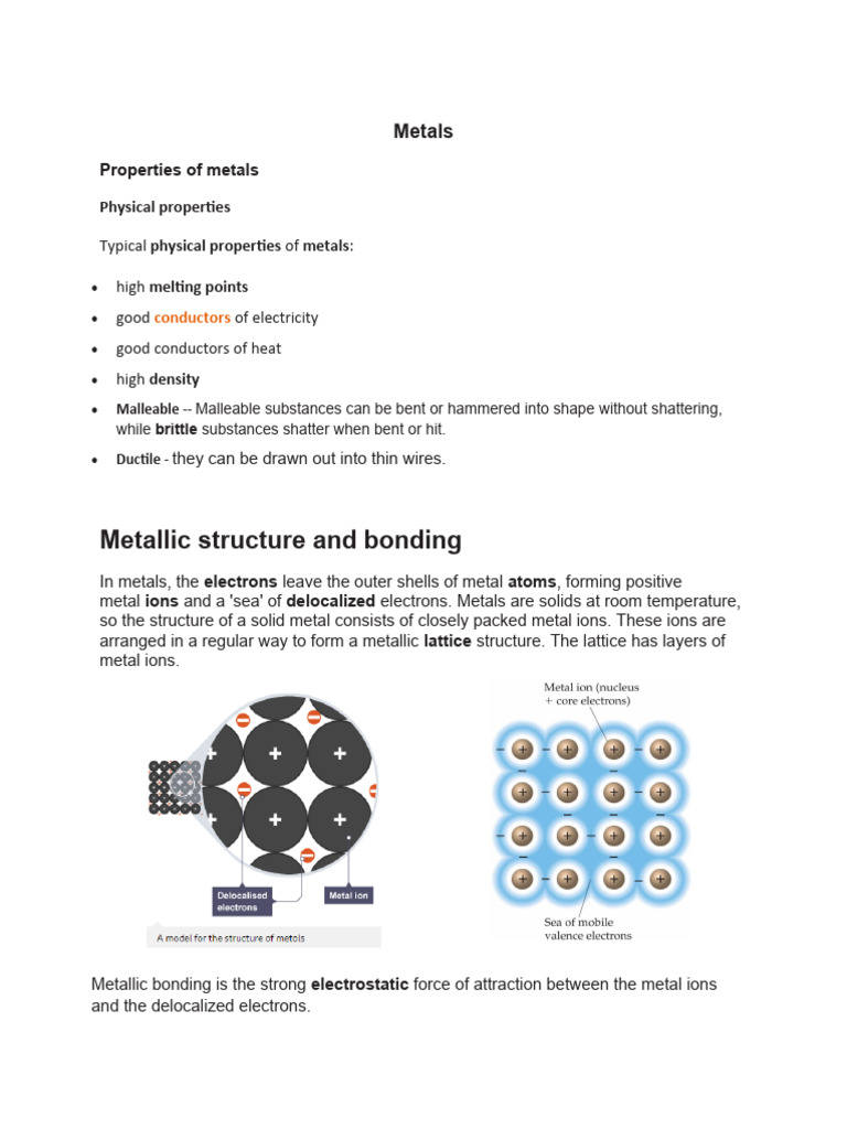 METALS - Band-Theory | PDF | Semiconductors | Doping (Semiconductor)