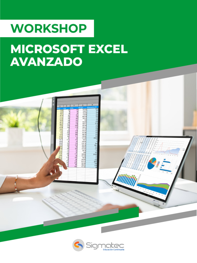 Brochure Workshop Excel Avanzado - SIGMATEC | PDF | Microsoft Excel | Cognición