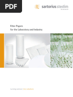 Guide To Whatman Qualitative Filter Paper Grades | PDF | Filtration | Paper