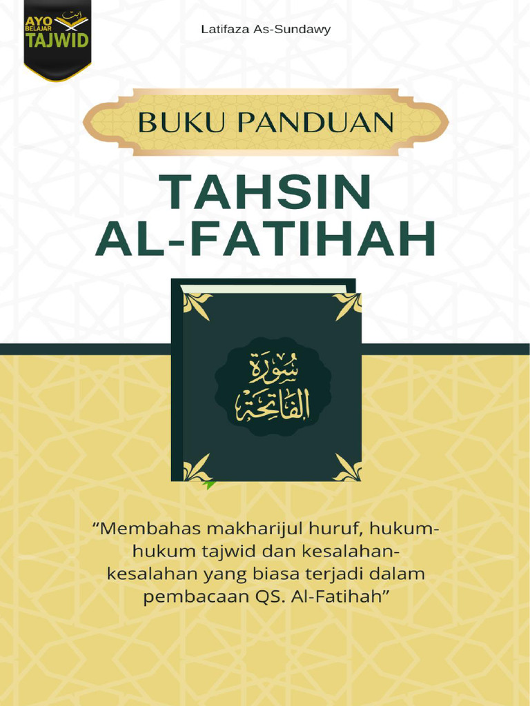 Panduan Tahsin Al-Fatihah | PDF