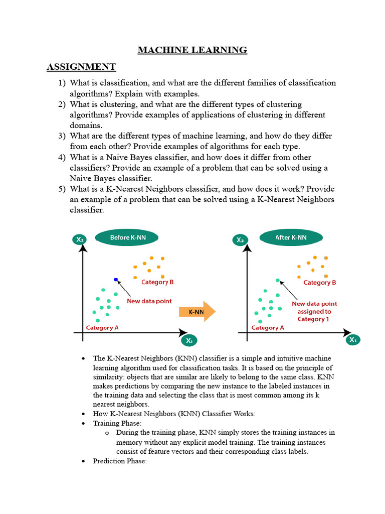 Machine Learning Midterm | PDF | Support Vector Machine | Statistical ... Machine Learning Midterm | PDF | Support Vector Machine | Statistical ...
