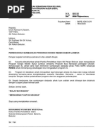 Surat Pindaan Tarikh PSRA 2025 | PDF