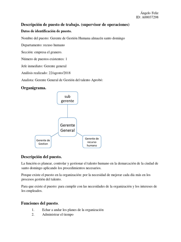 Feliz - Angelo - Actividad de Recuperación 2 | PDF | Gestión del ... Feliz - Angelo - Actividad de Recuperación 2 | PDF | Gestión del ...