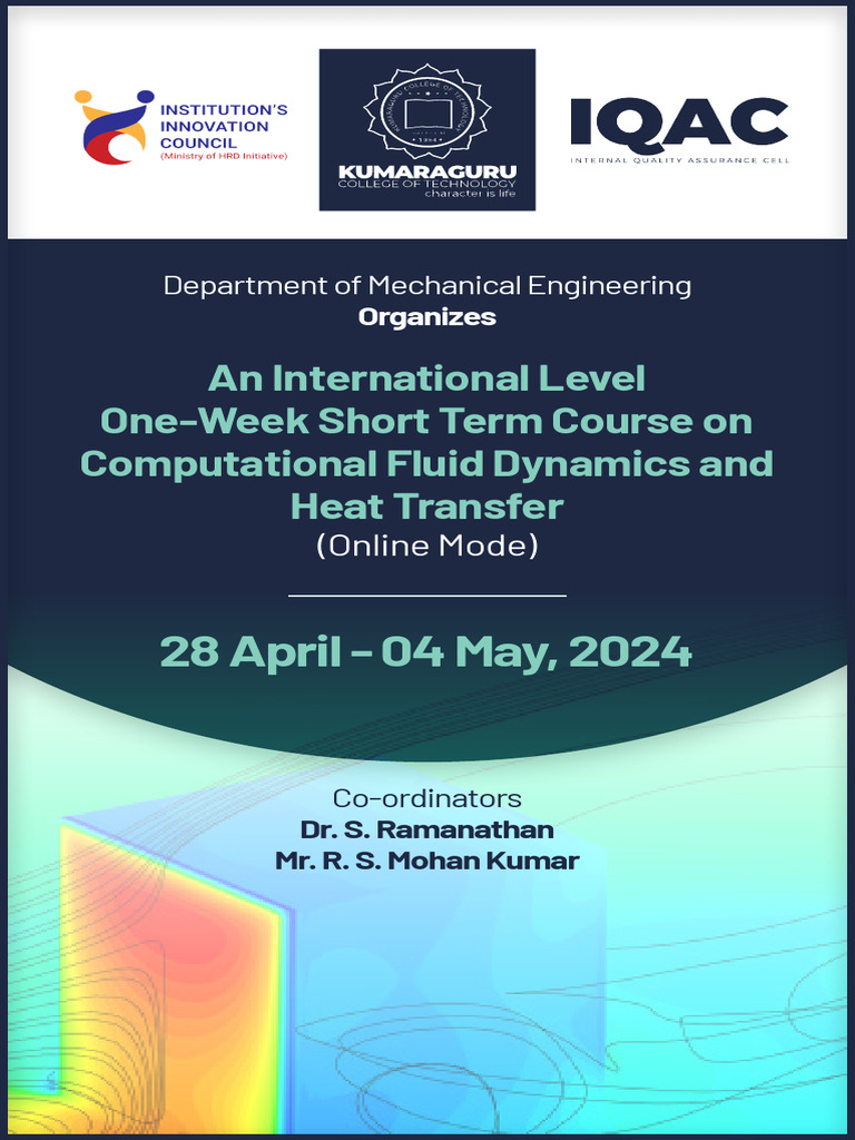 Fluid Dynamics and Heat Transfer - V1 | PDF | Computational Fluid ...