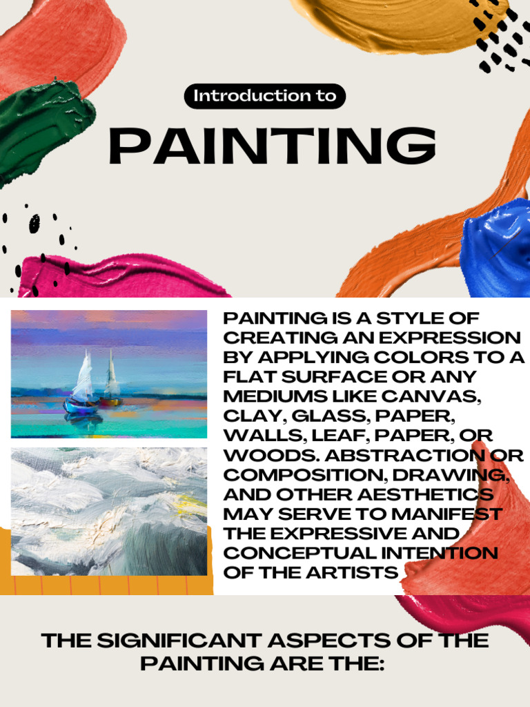 Group 4 Arts Appreciation Paintings | PDF | Paintings | Paint