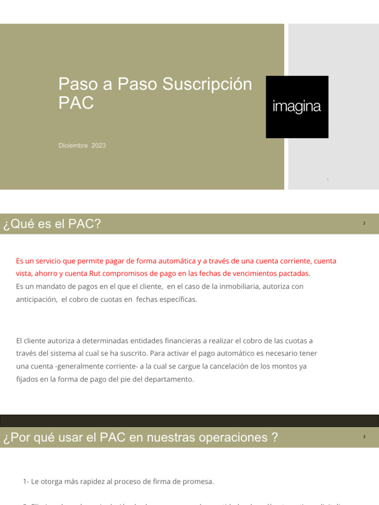 Paso A Paso PAC | PDF | Bancos | Cheque