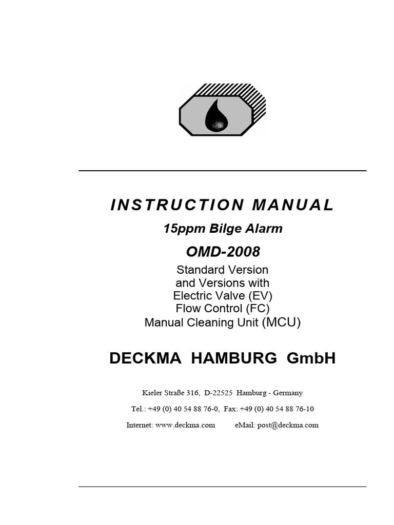 Omd 2008 Allversions e 20151013 240425 075243 | PDF | Instrumentation | Calibration