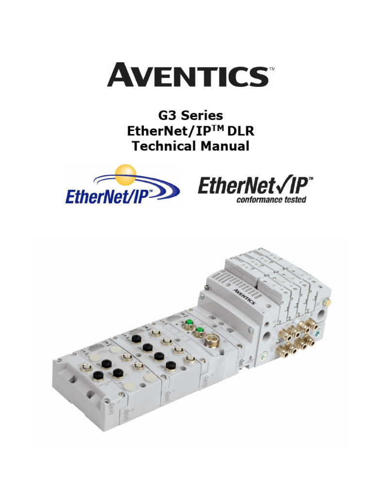 Aventics g3 Series Ethercat Ip Dlr Technical Manual | PDF | Computer Network | Electrical Connector