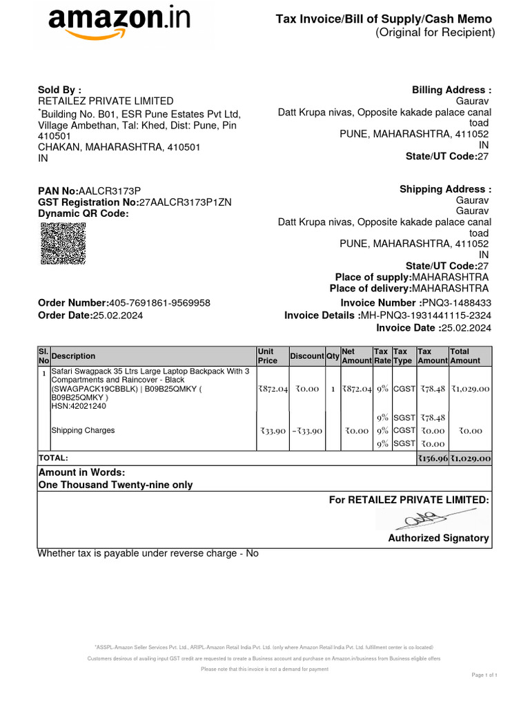 Invoice | PDF | Invoice | Business