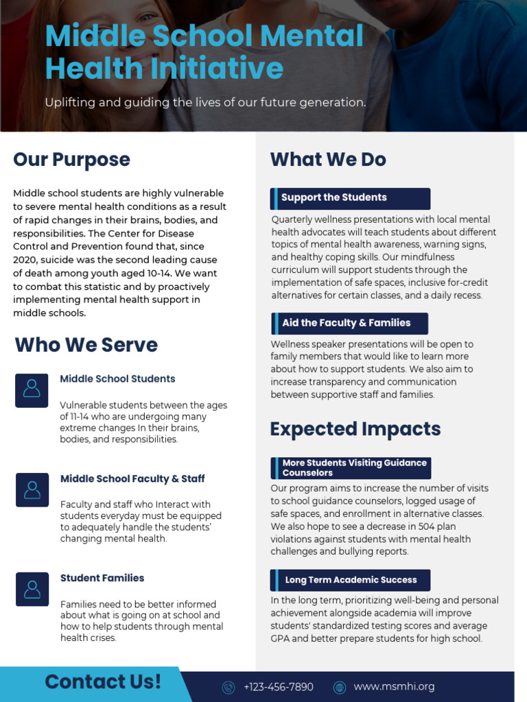 Sample One-Pager | PDF | Mental Health