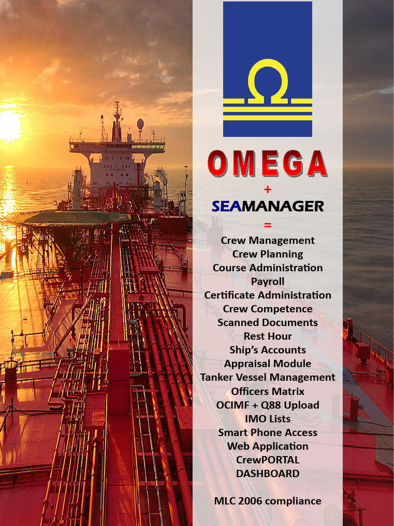 Brochure OMEGA SEAMANAGER v2016 | PDF | Paycheck | World Wide Web