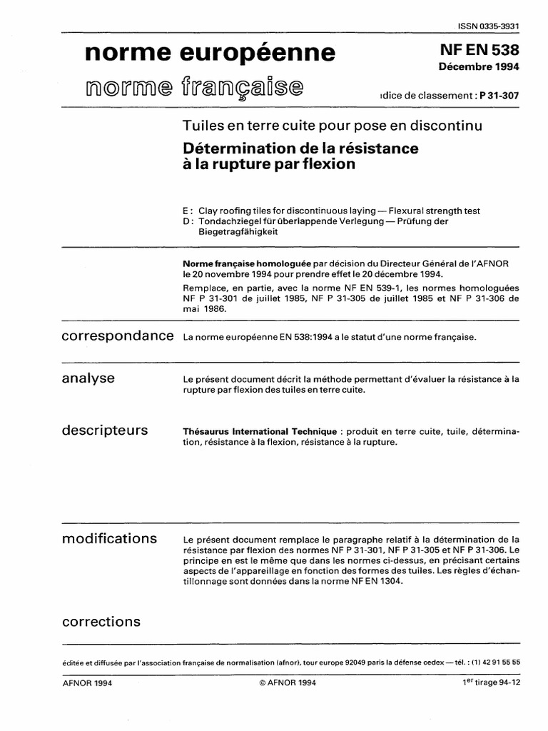 En 538 | PDF
