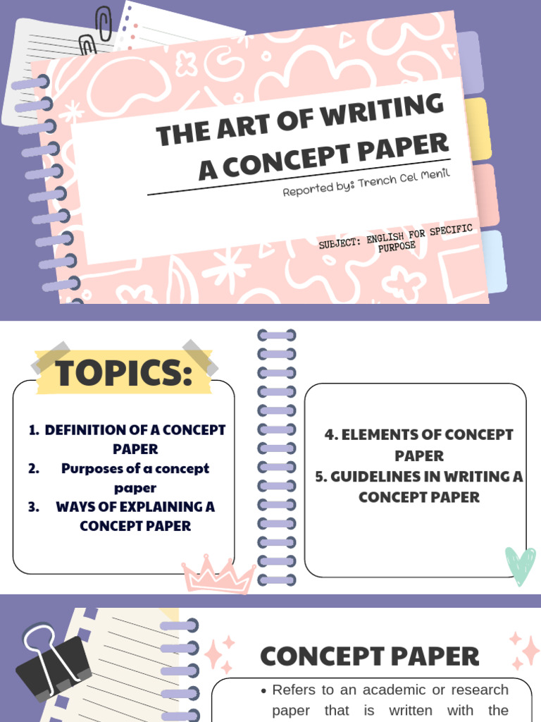 Report in ESP - MENIL | PDF | Concept | Definition