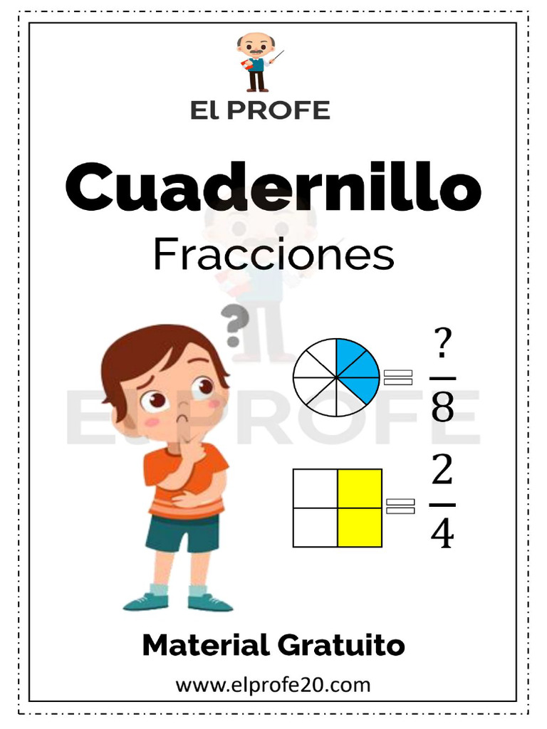Cuadernillo de Ejercicios de Fracciones | PDF