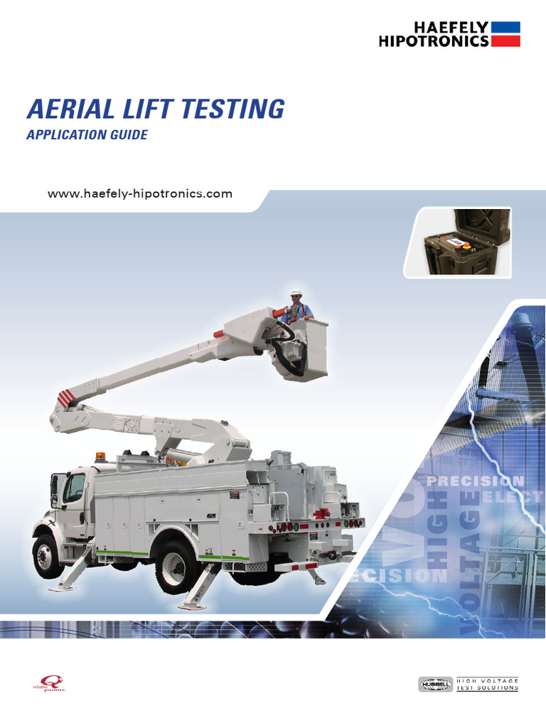 Hipotronics Aerial Lift Testing Application Guide | Download Free PDF ...