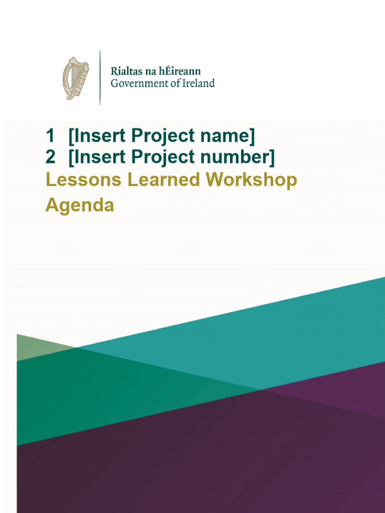 Lessons Learned Template 16 | PDF | Brainstorming
